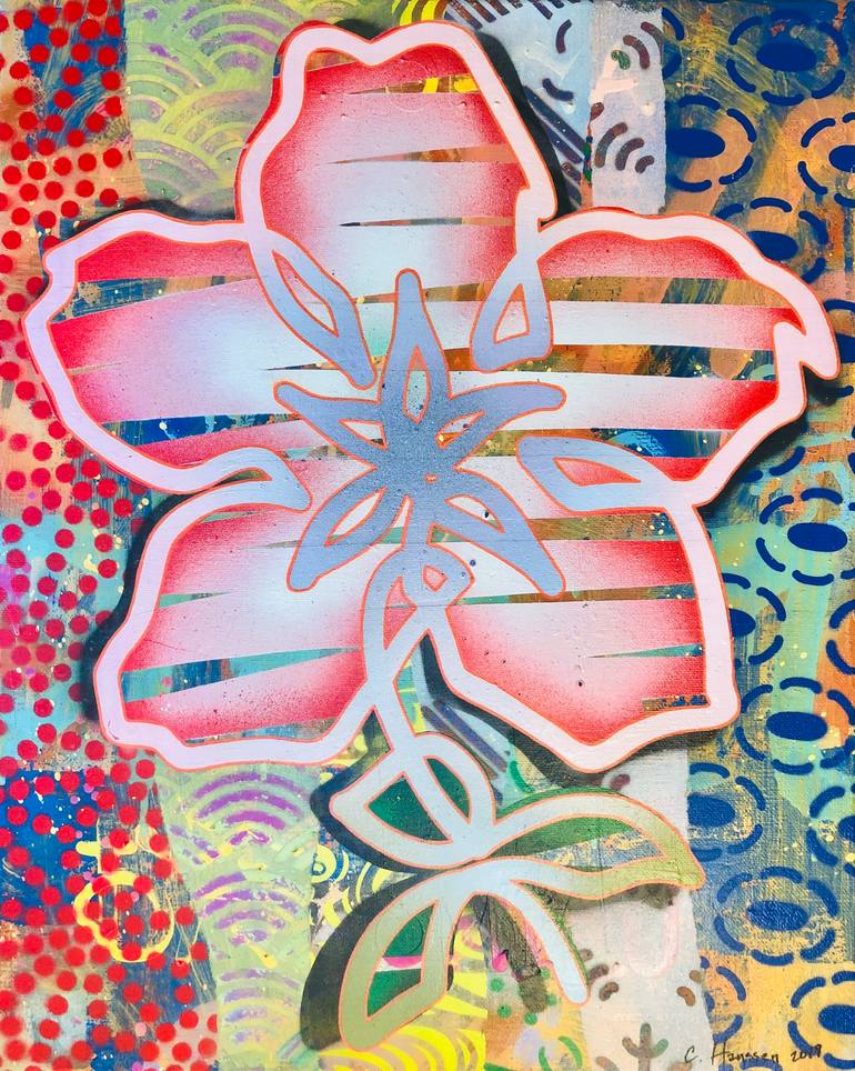 Azalea Painting by Corey Burnett-Hanssen | Saatchi Art