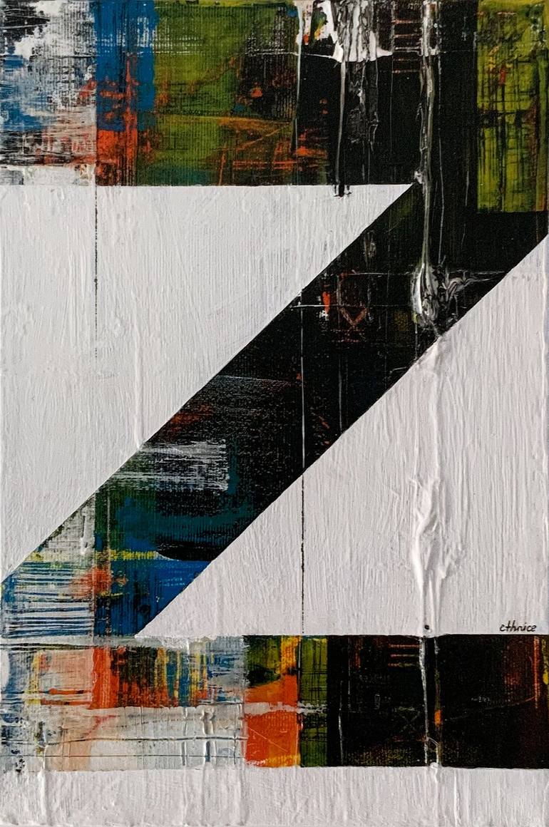The letter Z Painting by Julia Dubinina | Saatchi Art