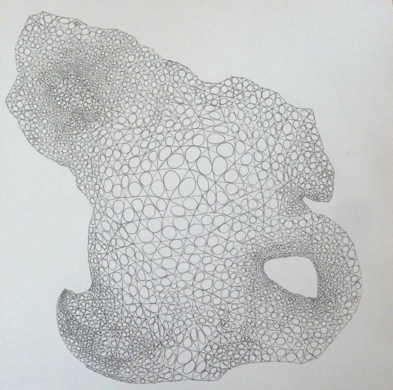 Organic Drawing 3 Drawing by Katherine Gravett | Saatchi Art