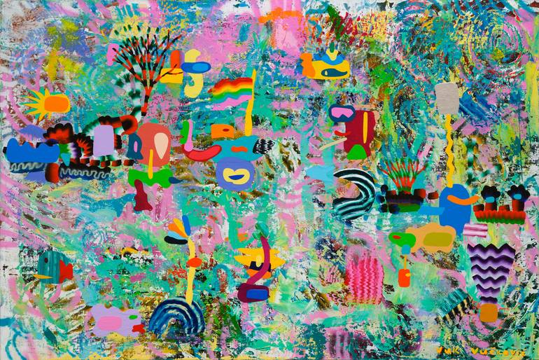 Congo Painting by Vuk Vuckovic | Saatchi Art