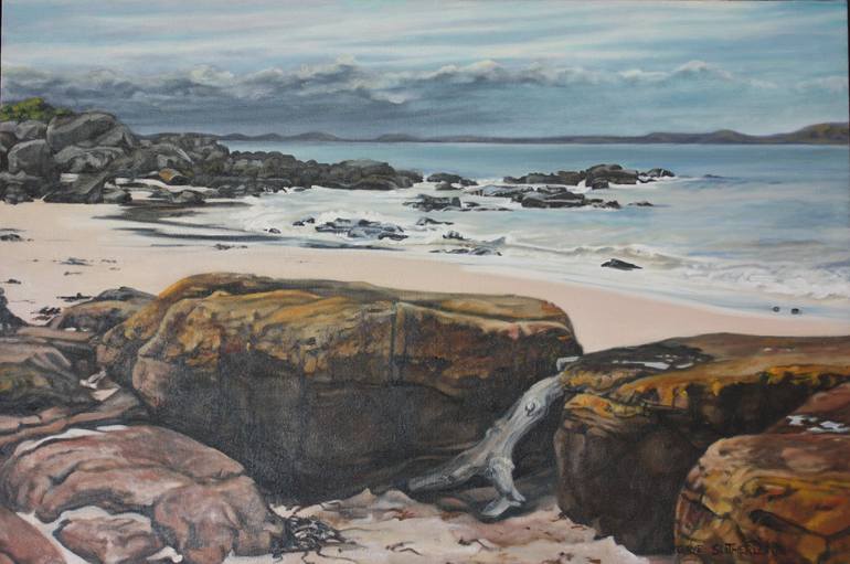 Here she comes Painting by Gaye Sutherland | Saatchi Art