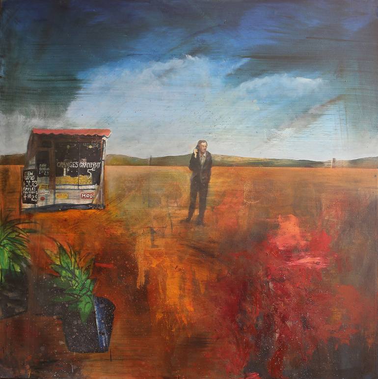 Stall Painting by Ben Singleton | Saatchi Art