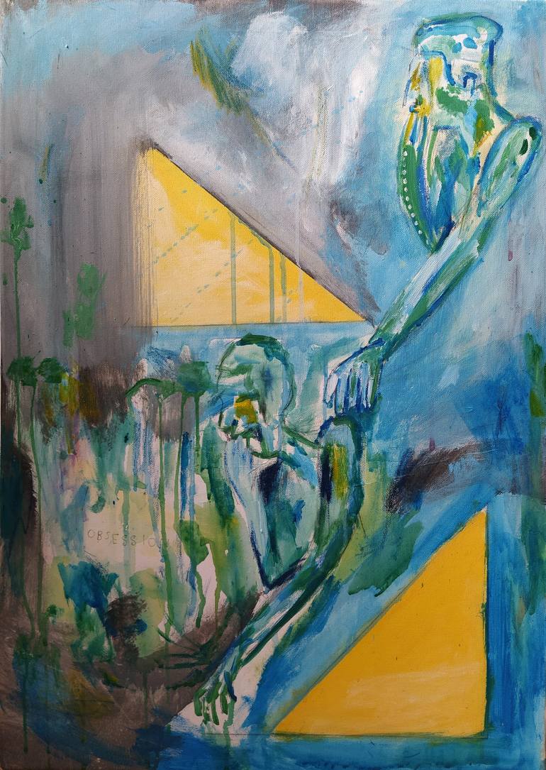 Obsession Painting by Odysseas Evangelos | Saatchi Art