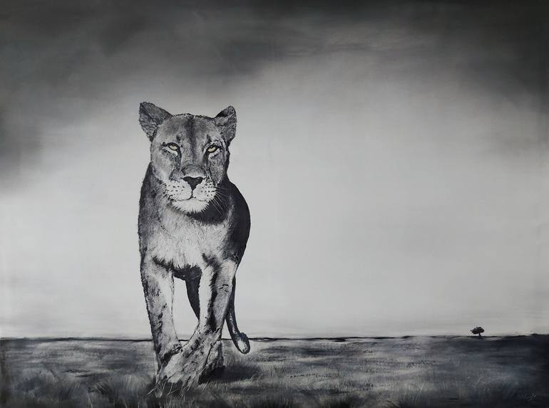 Confidence Painting by Victoria Novichkova | Saatchi Art