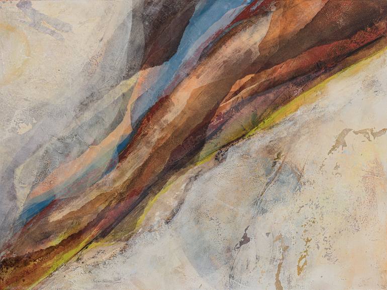 Earthquake Painting by JEN CROWE | Saatchi Art