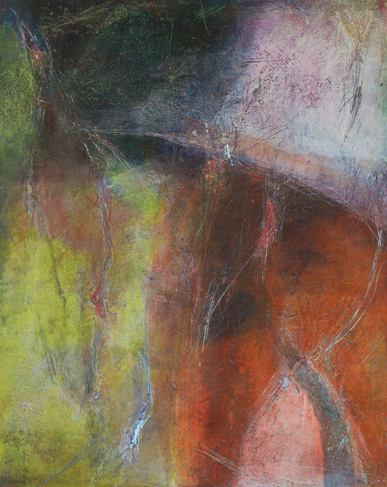 Skating Through Painting by JEN CROWE | Saatchi Art