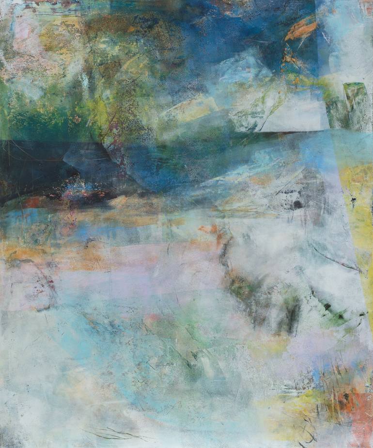 Rolling In Painting by JEN CROWE | Saatchi Art
