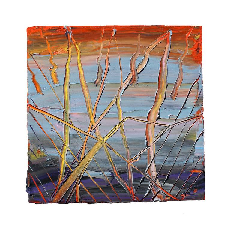 Two lesser not quite tangent o's Painting by Marc Manning | Saatchi Art