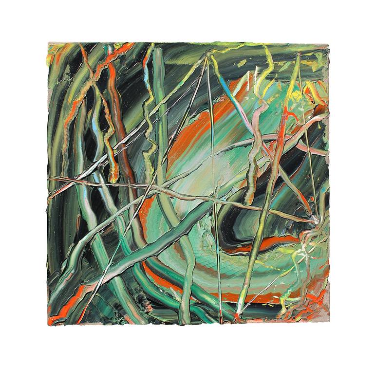 On fire Painting by Marc Manning | Saatchi Art