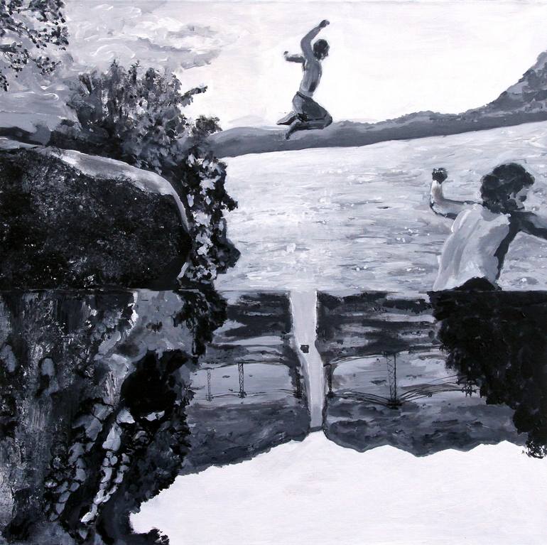 Growing up Painting by Alexandra Fedorova | Saatchi Art