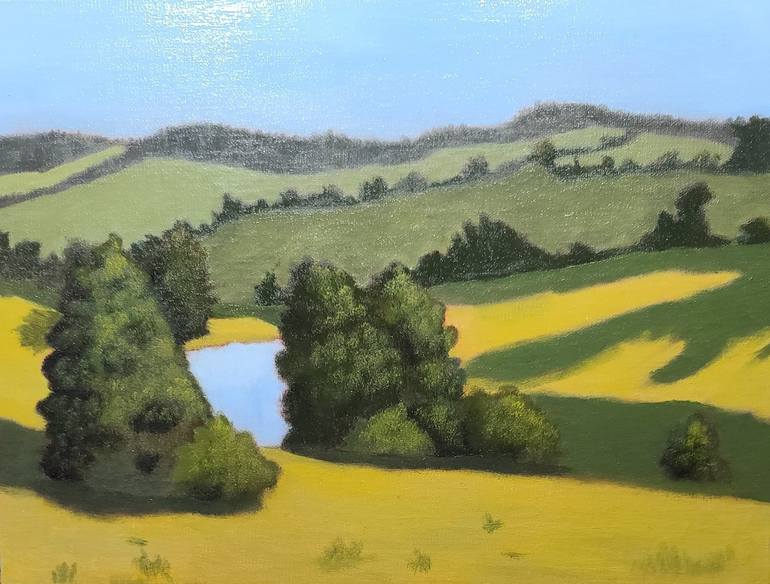 Forever Green Painting by Dan Holt | Saatchi Art