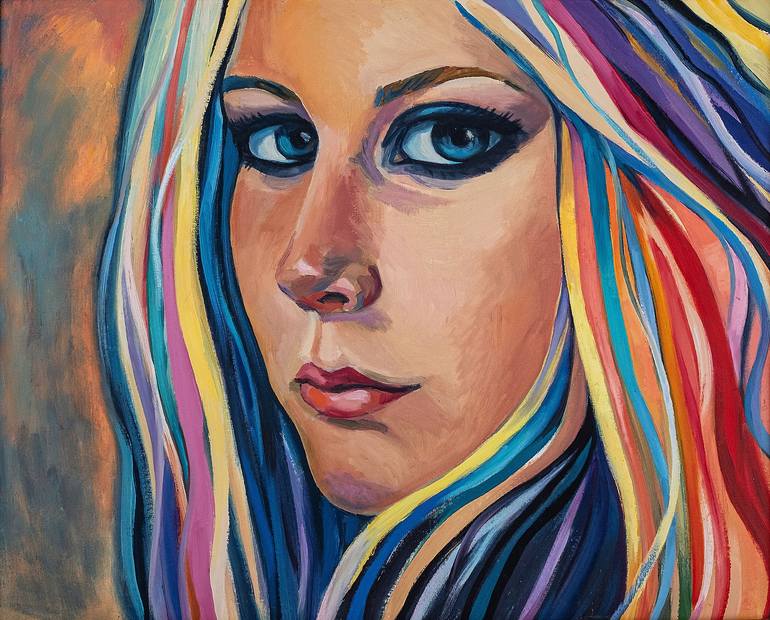 The actress Painting by Natalya Agarzaeva | Saatchi Art