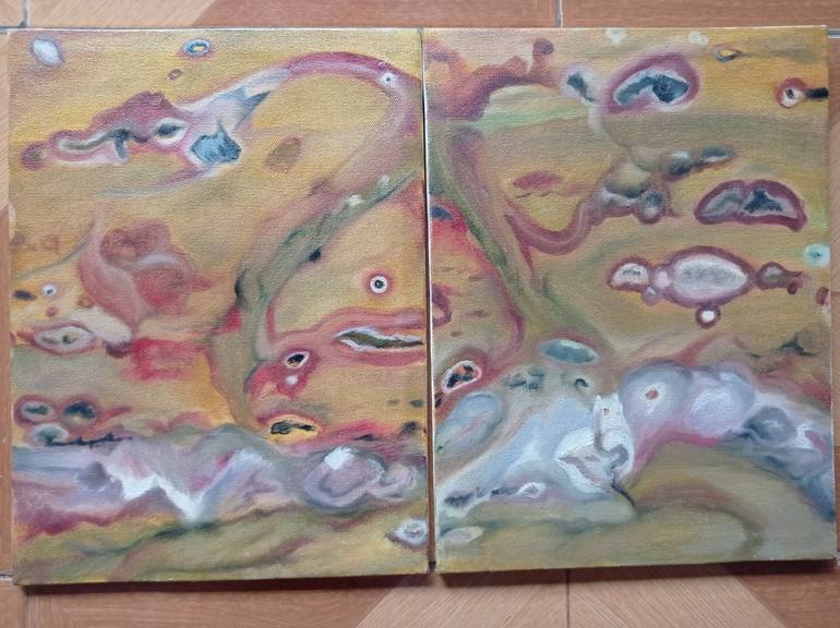 Sea World Painting by albie fathurrahman | Saatchi Art