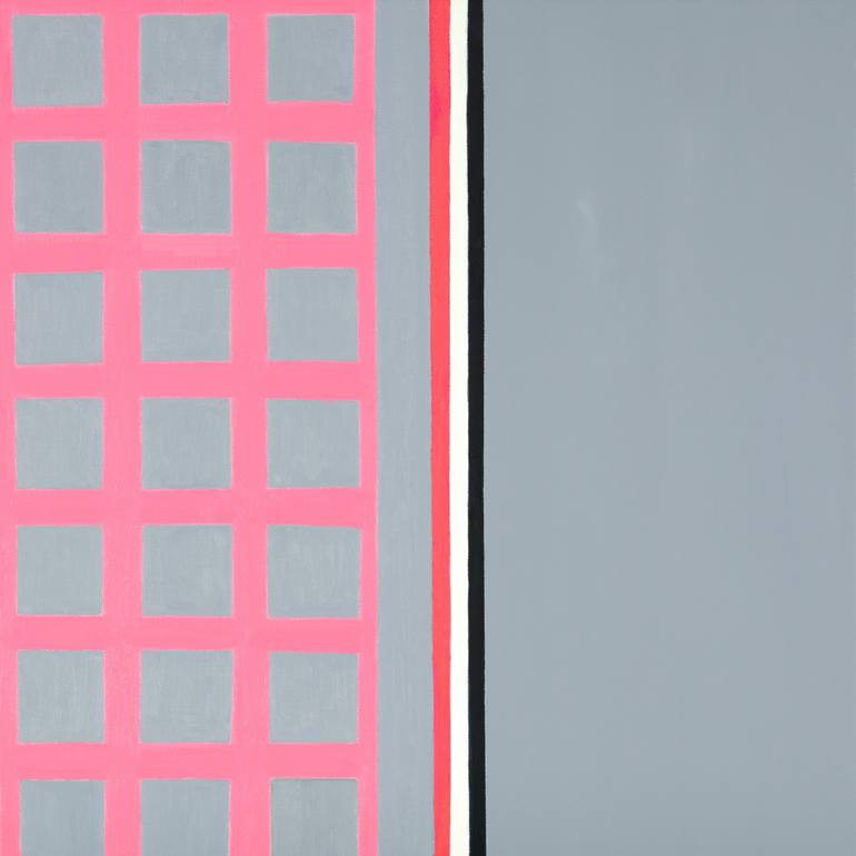 Moody Pink Painting by Jane Goodwin | Saatchi Art