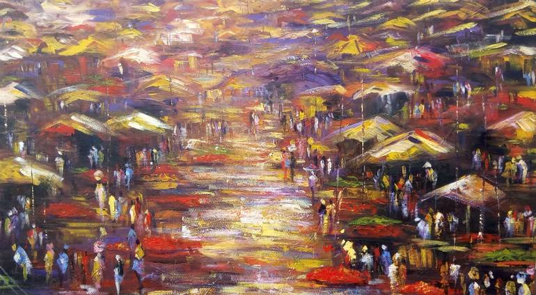 Kaarakata ll Painting by Adewale Uthman | Saatchi Art