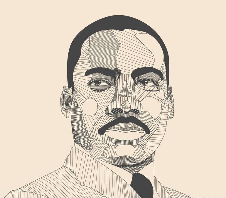 The Reverend - Keep the Dream Alive Series Drawing by Ian Guimaraes ...