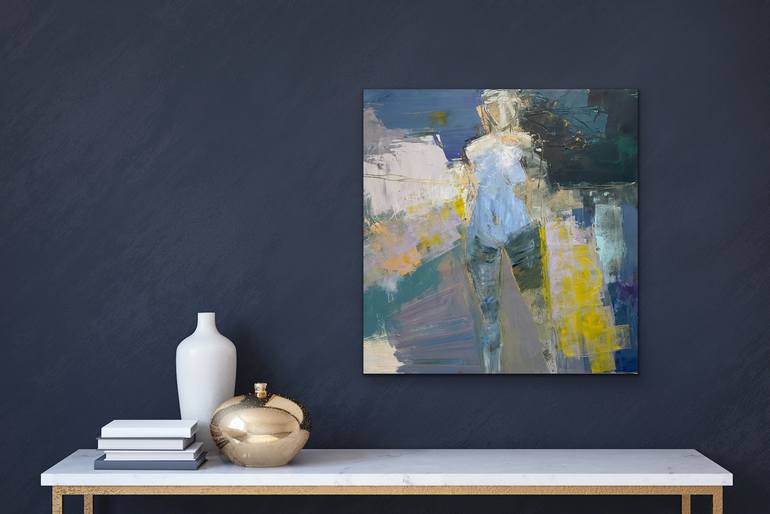 Whatever it Takes Painting by Sandy Palasti | Saatchi Art