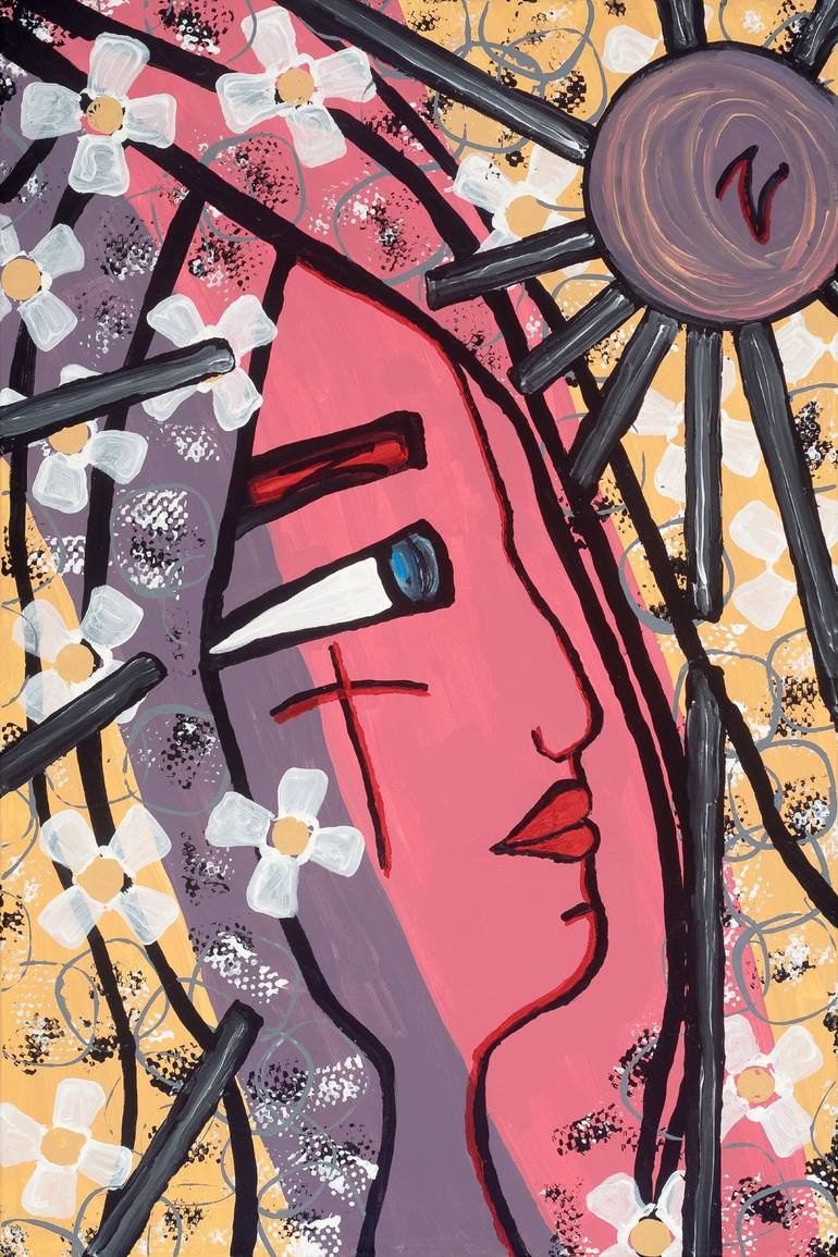 For the Love of Flowers 2C Painting by Jenny Nunez | Saatchi Art