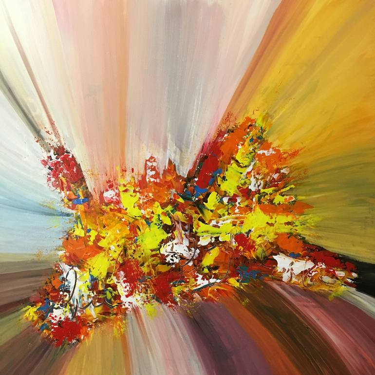What will happen next? Painting by Olha Sa | Saatchi Art