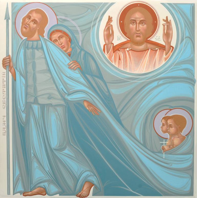 Saint Eustaceacrylic Painting by Iconart Gallery | Saatchi Art