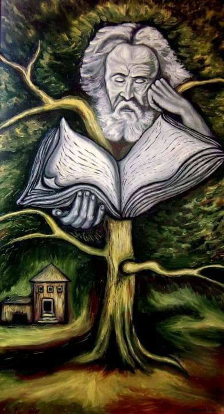 Metempsicosi Painting by Nicola Capasso | Saatchi Art