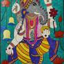 Ganesha Madhubani Painting Painting by Indu Prasad | Saatchi Art