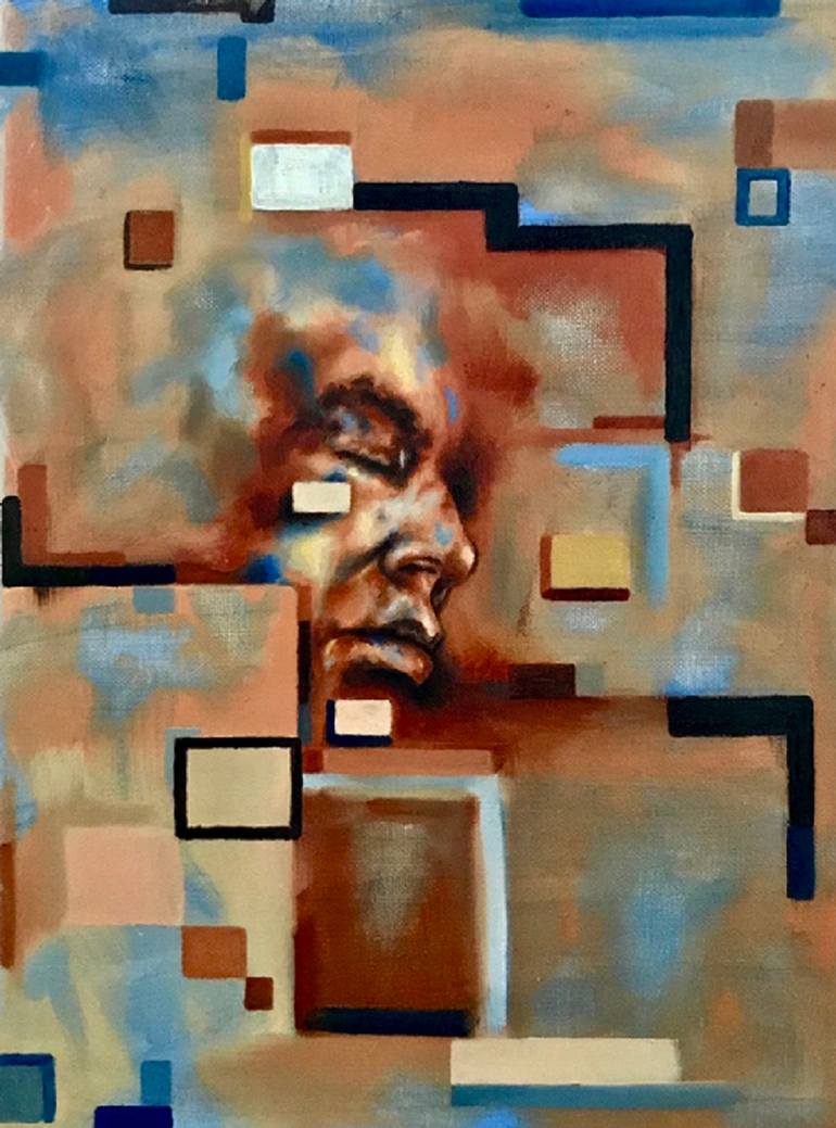 Shapes and Colors Shift With Mood Painting by Taylor Cacici | Saatchi Art