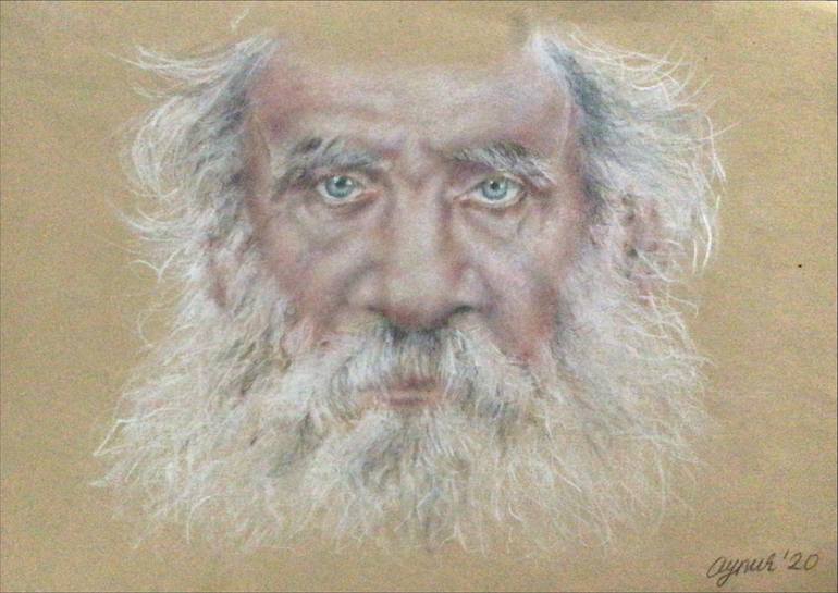 Lev Tolstoy Drawing by Ali Veli | Saatchi Art