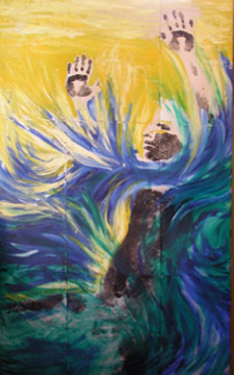 I believe! Painting by Michael Salas | Saatchi Art