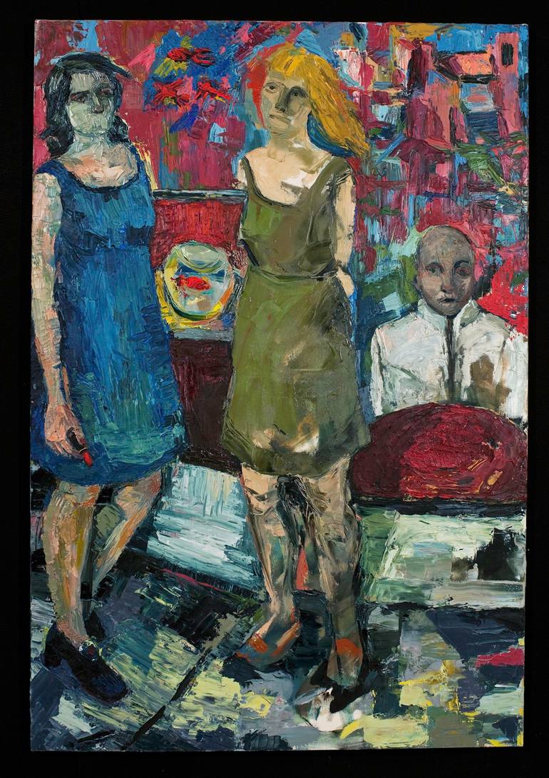 Walkway Painting by Kelly Rae Daugherty | Saatchi Art