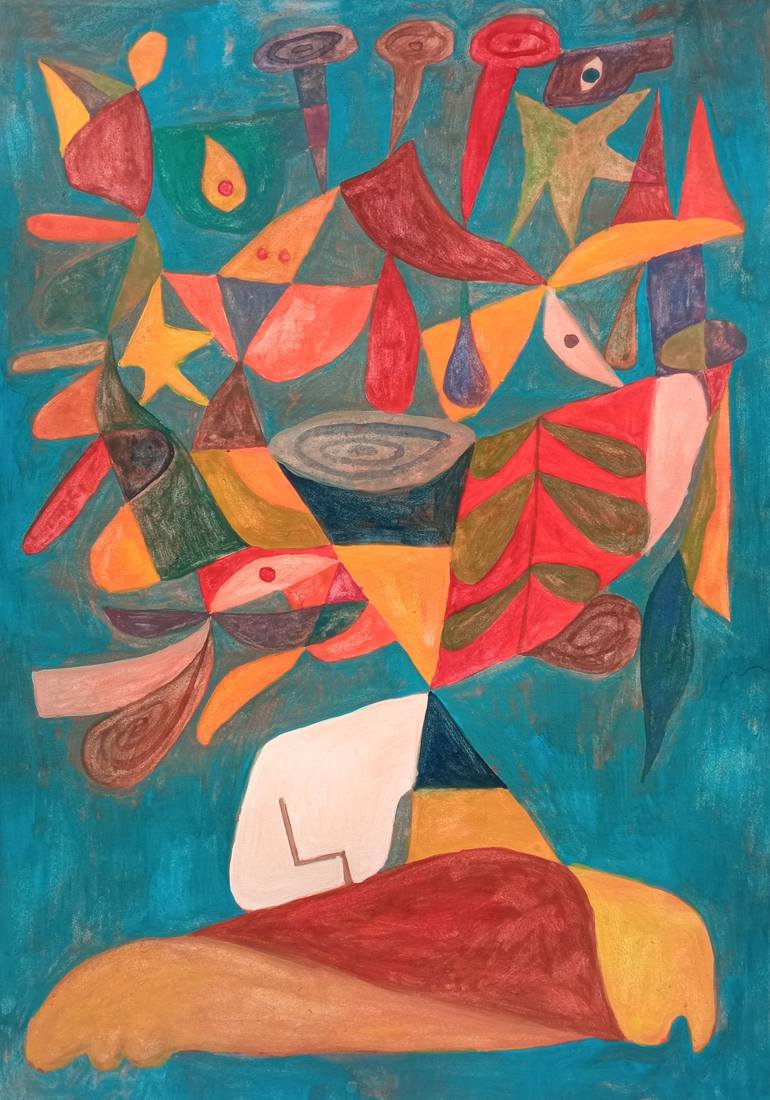 Dreaming Painting by Dux Hotu | Saatchi Art