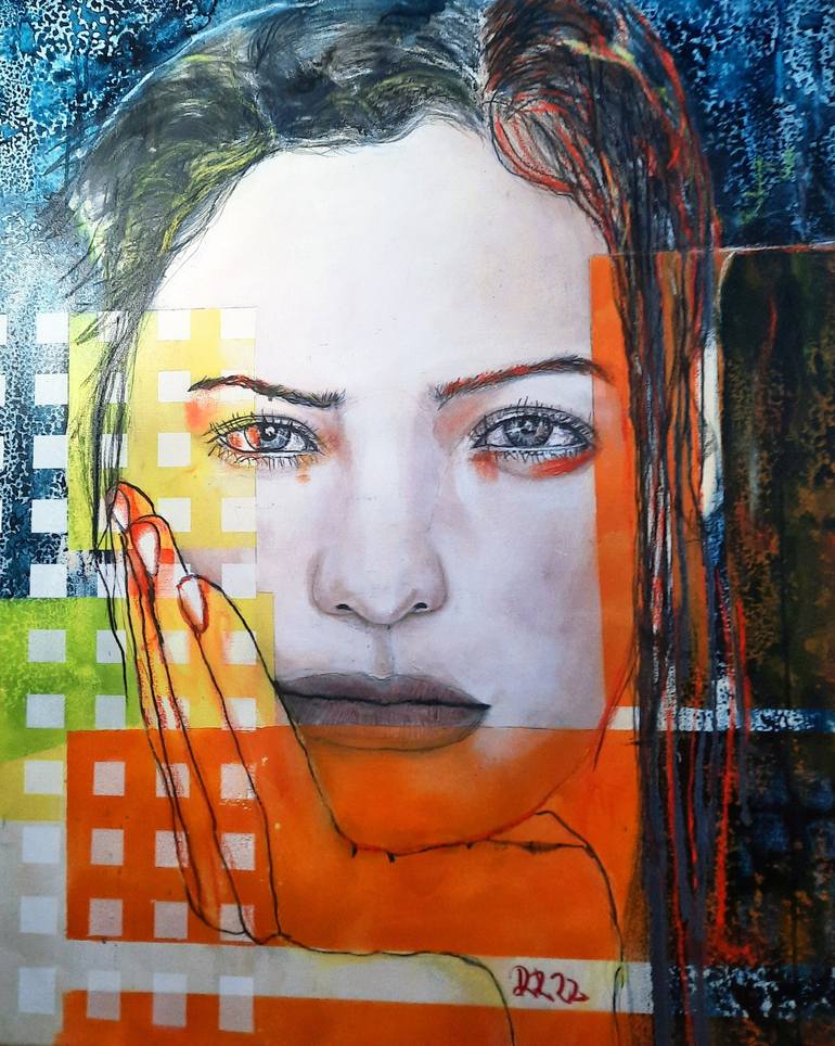 2022.1-2 Painting by Reinhard Riedel | Saatchi Art