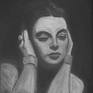Mysterious Hedy Drawing by Marit Refsnes | Saatchi Art