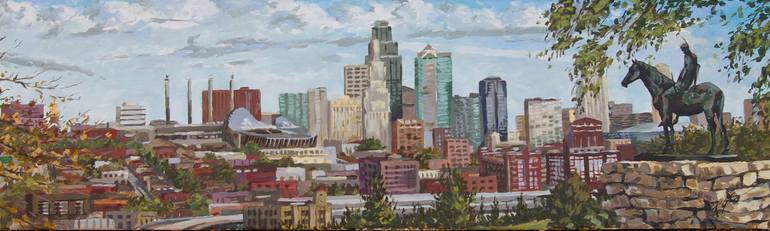 Kansas City Scout Painting by R Gregory Summers | Saatchi Art