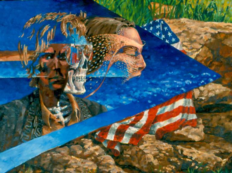 Self Portrait Painting by R Gregory Summers | Saatchi Art