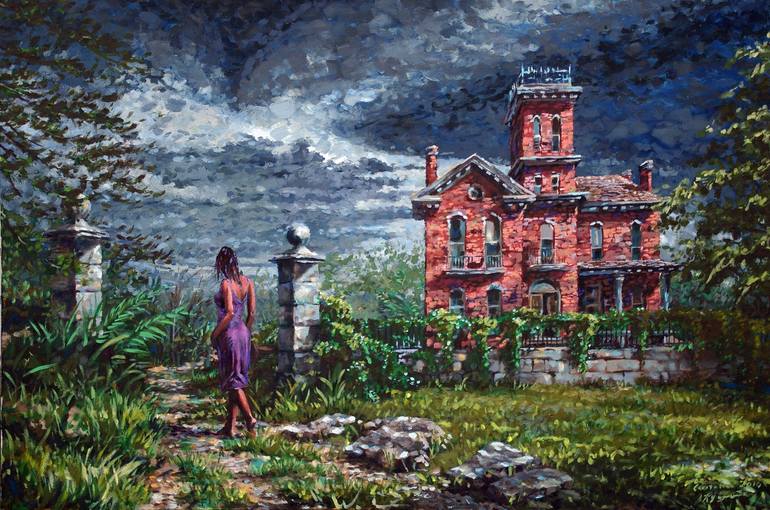 Caretaker Painting by R Gregory Summers | Saatchi Art