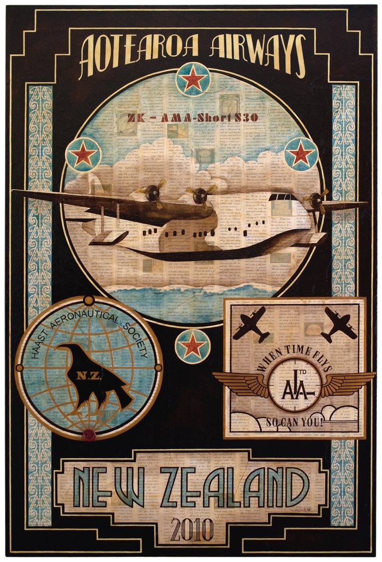 When Time Fly's Painting by Sandy Rodgers | Saatchi Art