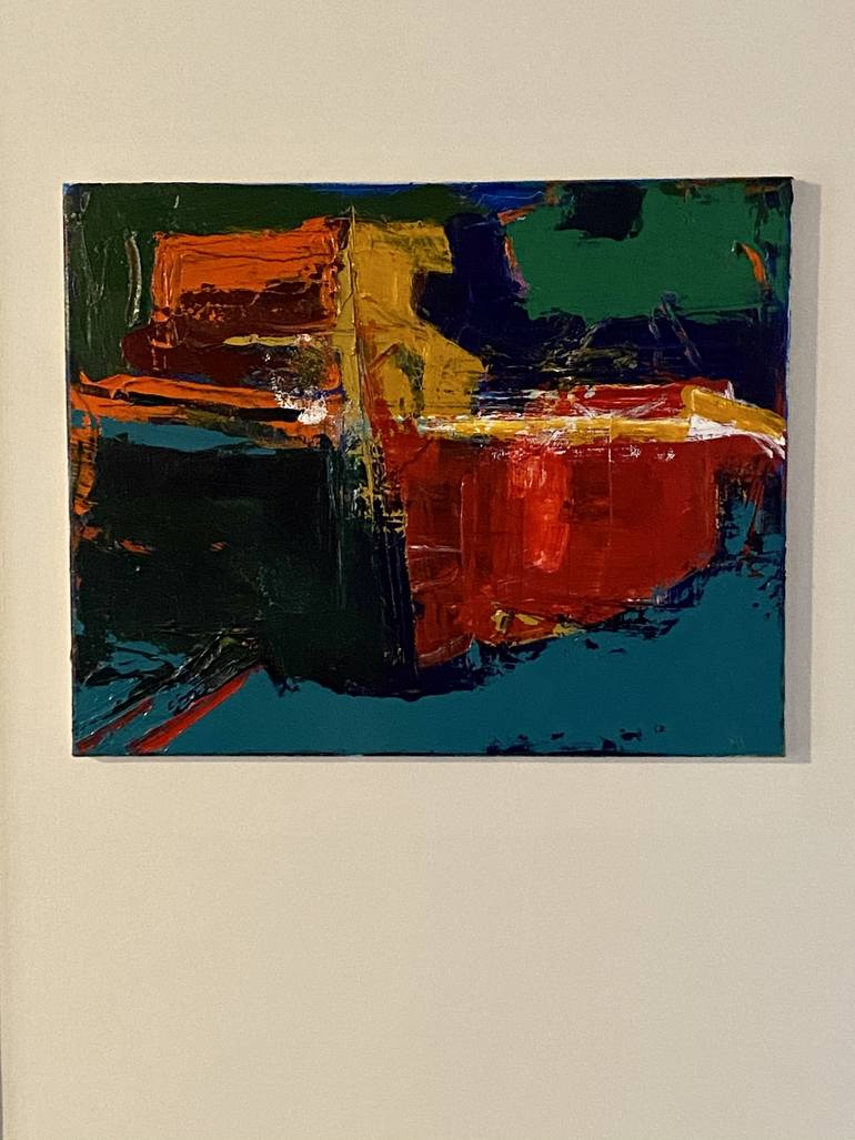 Resting Painting by Rembs Layman | Saatchi Art