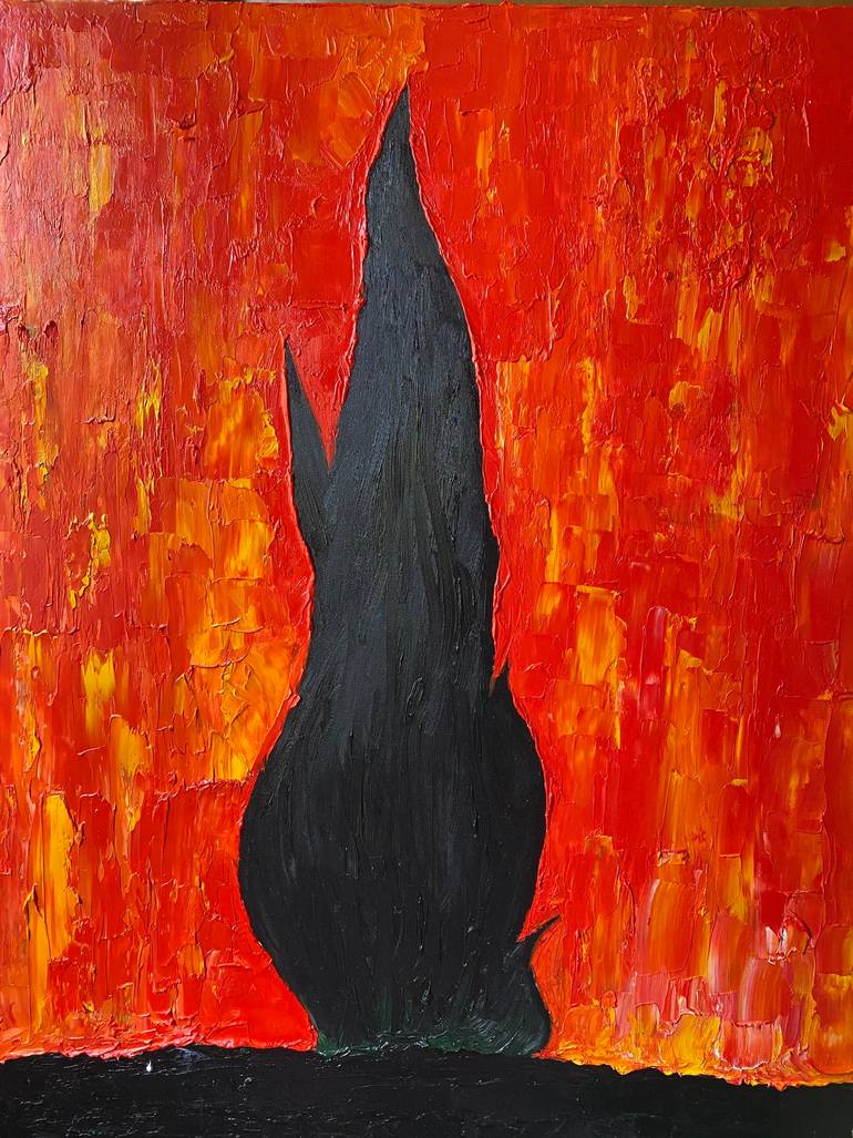 Make love not war Painting by Dmitry Nechaev | Saatchi Art