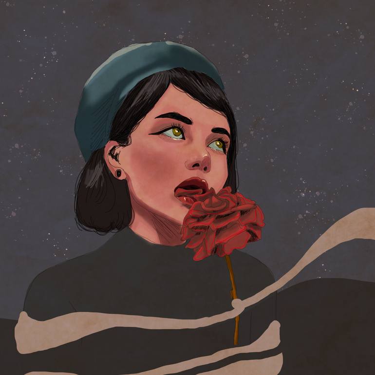 Poison Drawing by Peln Aysan | Saatchi Art