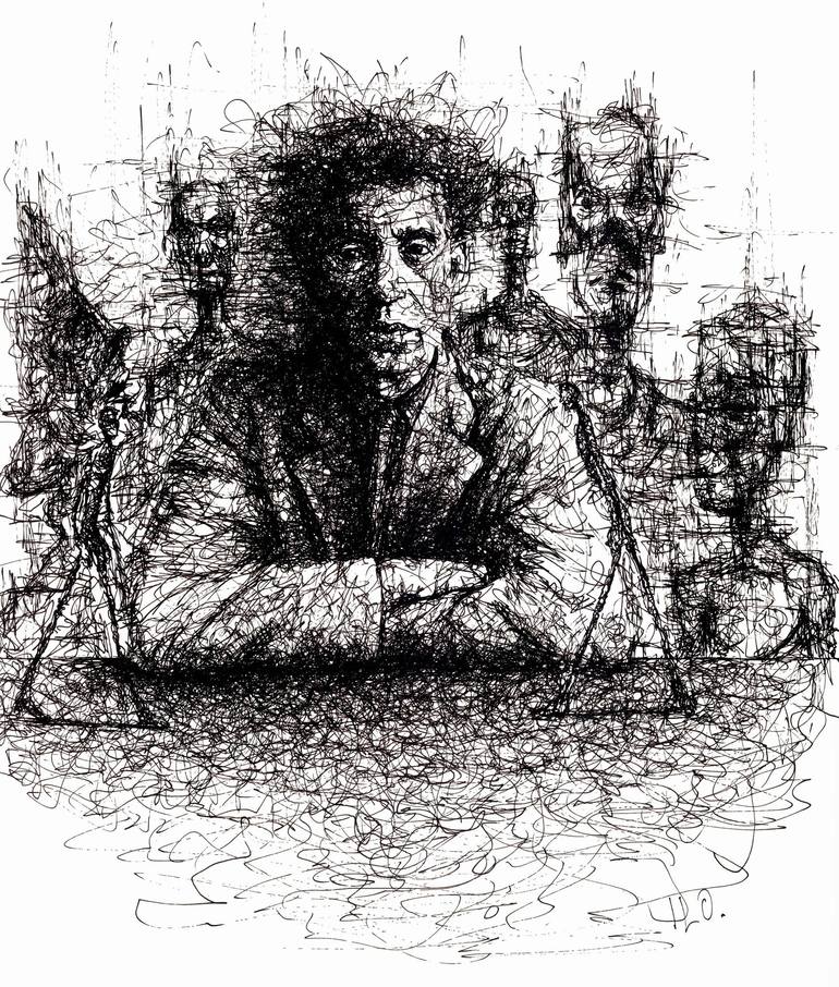 Alberto... Drawing by Ilo Kunst | Saatchi Art