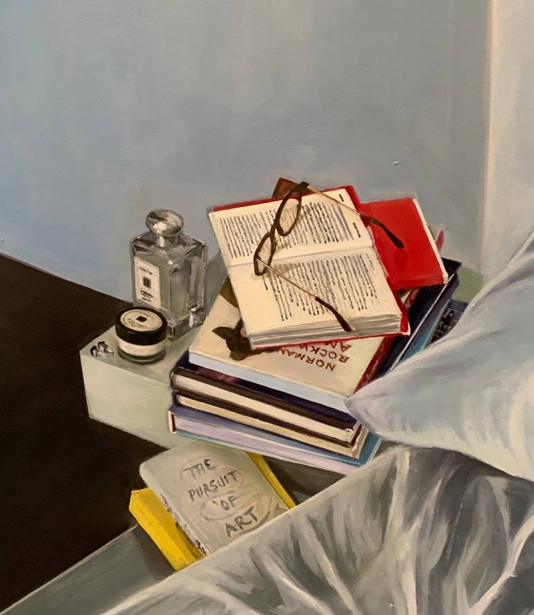 Single bed Painting by Ruth Swain | Saatchi Art