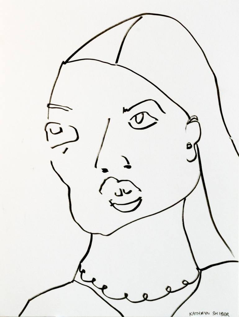 listen to me Drawing by Kathryn Shiber | Saatchi Art