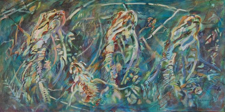 Resting Place Painting by Susan Johnston | Saatchi Art