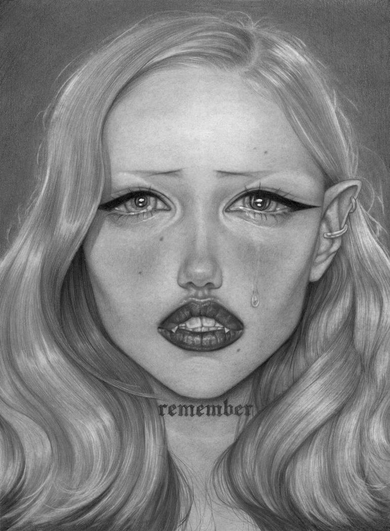 Remember Drawing by Sara Penciling | Saatchi Art