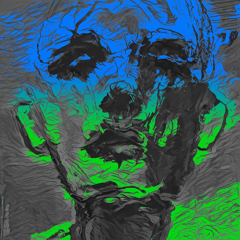 D140 frank_forsman_art Mixed Media by Artheart Vision | Saatchi Art