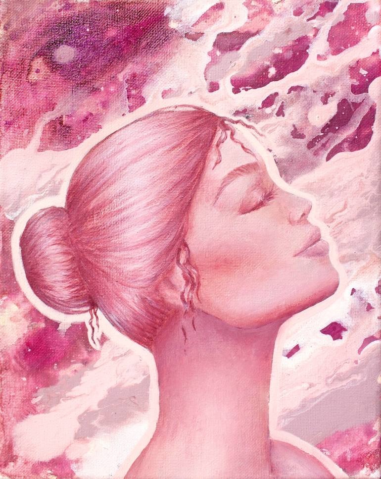 Inner Reflection Painting by Yesenia Reyes | Saatchi Art