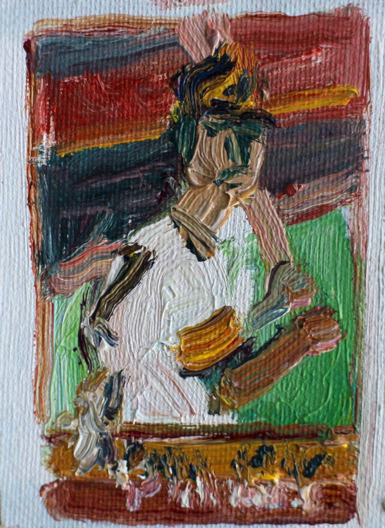 Gene Locklear Padres Painting by John Kilduff | Saatchi Art