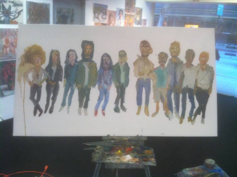 Painting Census #2 Painting by John Kilduff | Saatchi Art