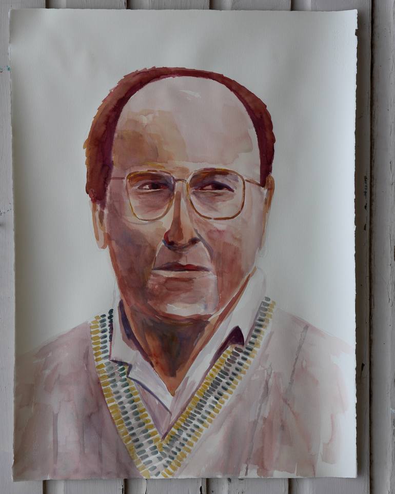 Portrait of George Costanza Painting by John Kilduff | Saatchi Art